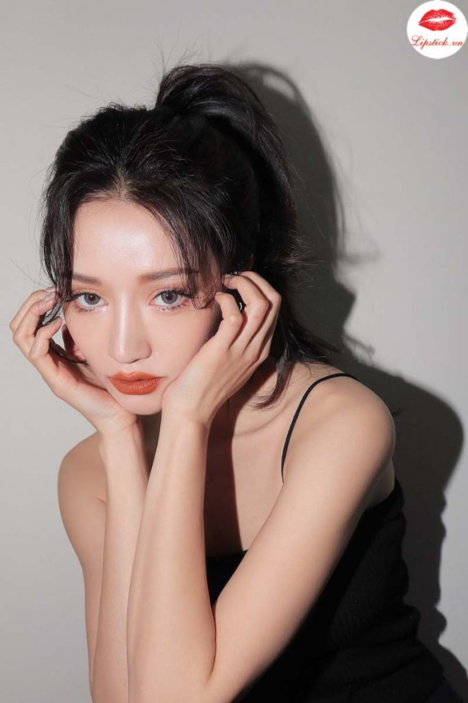 Son 3CE Tawny Red Soft Lip Lacquer Màu Cam Đất Dưỡng Mềm Môi