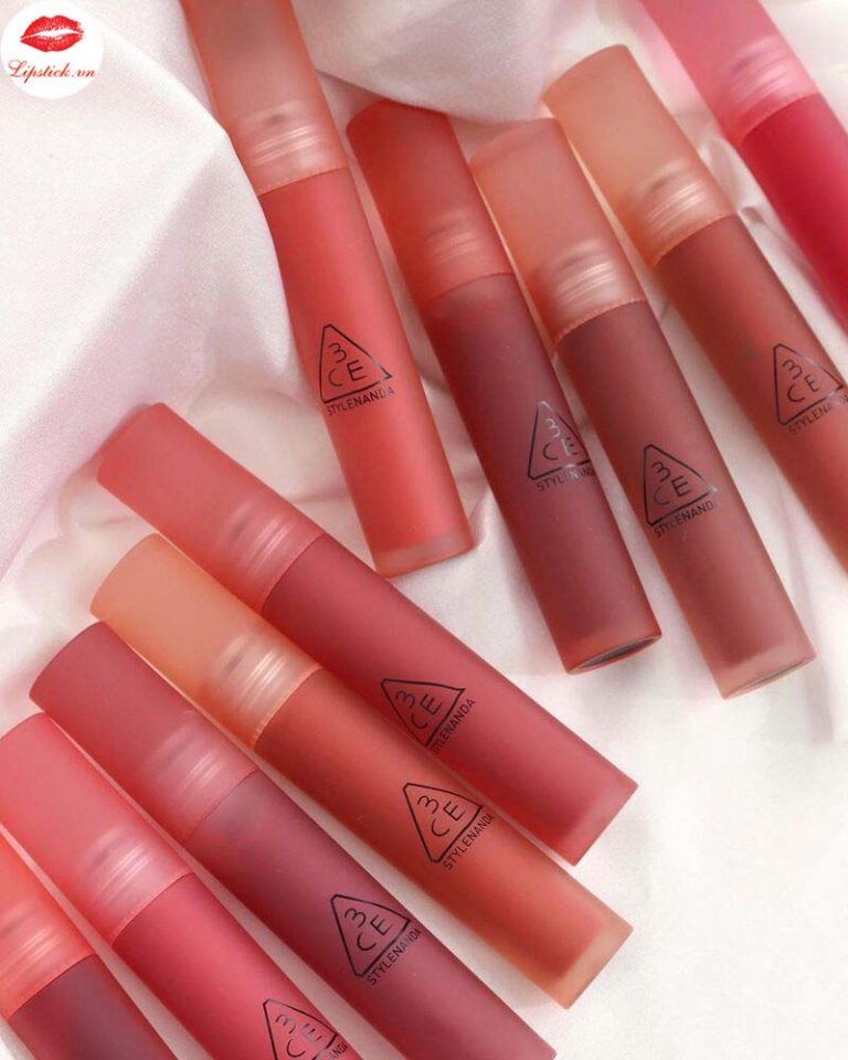 Son 3CE Blur Water Tint 4.6g Dạng Kem Lì Mịn Môi